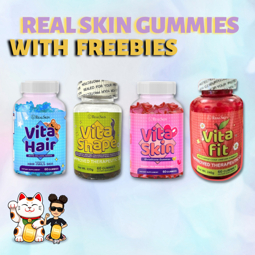 Real Skin Vita Shape , Skin , Hair & Fit Gummies ( ON HAND ) | Shopee ...