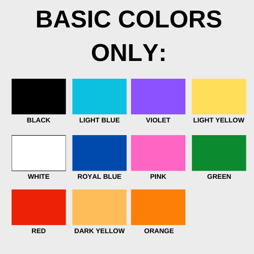 Customized Decals Sticker Label (Basic Color) *KINDLY READ THE ...