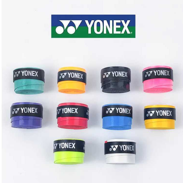 Yonex Badminton Rubber Grip Tape 2 classic of textures (RANDOM COLORS ...