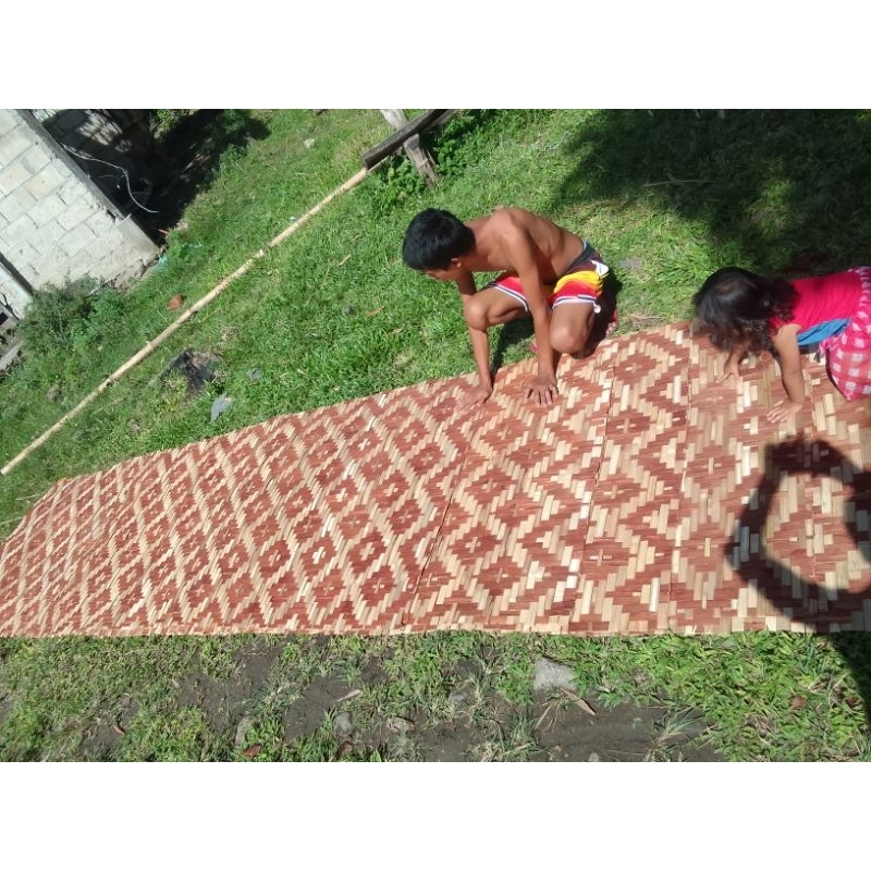 AMAKAN SAWALI real native Bamboo Wall/Decoration/8pcs set/size4x8ft ...