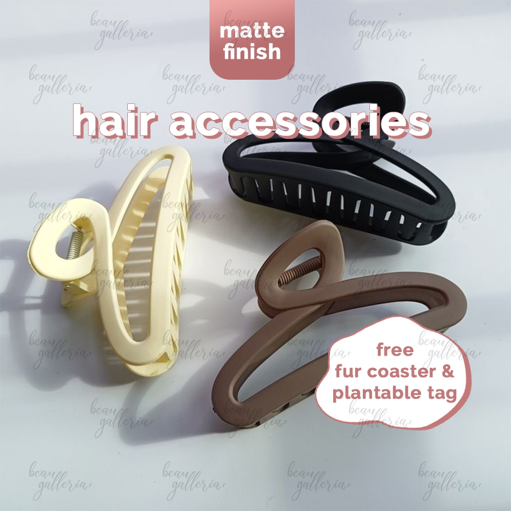 Extra Large Giant Elegant Mnimalist Hair Claw Clips Accessories for ...