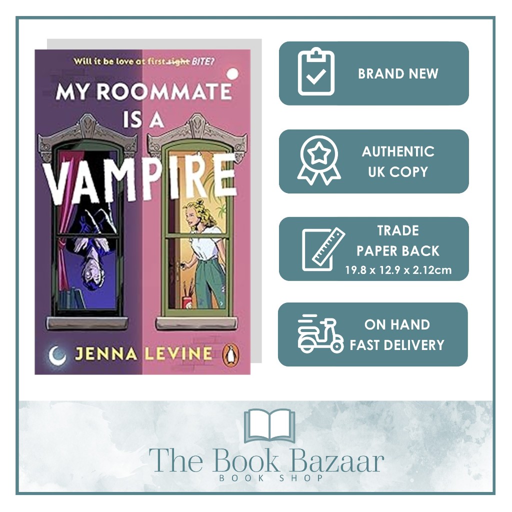 My Roommate is a Vampire by Jenna Levine (UK Paper Back) [BRAND NEW ...