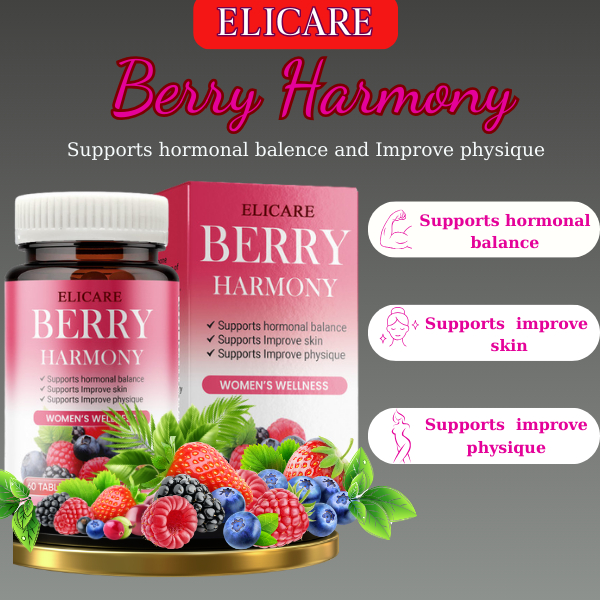 Elicare BERRY HARMONY FOR HORMONAL BALANCE, WOMEN'S HEALTH, WEIGHT LOSS ...