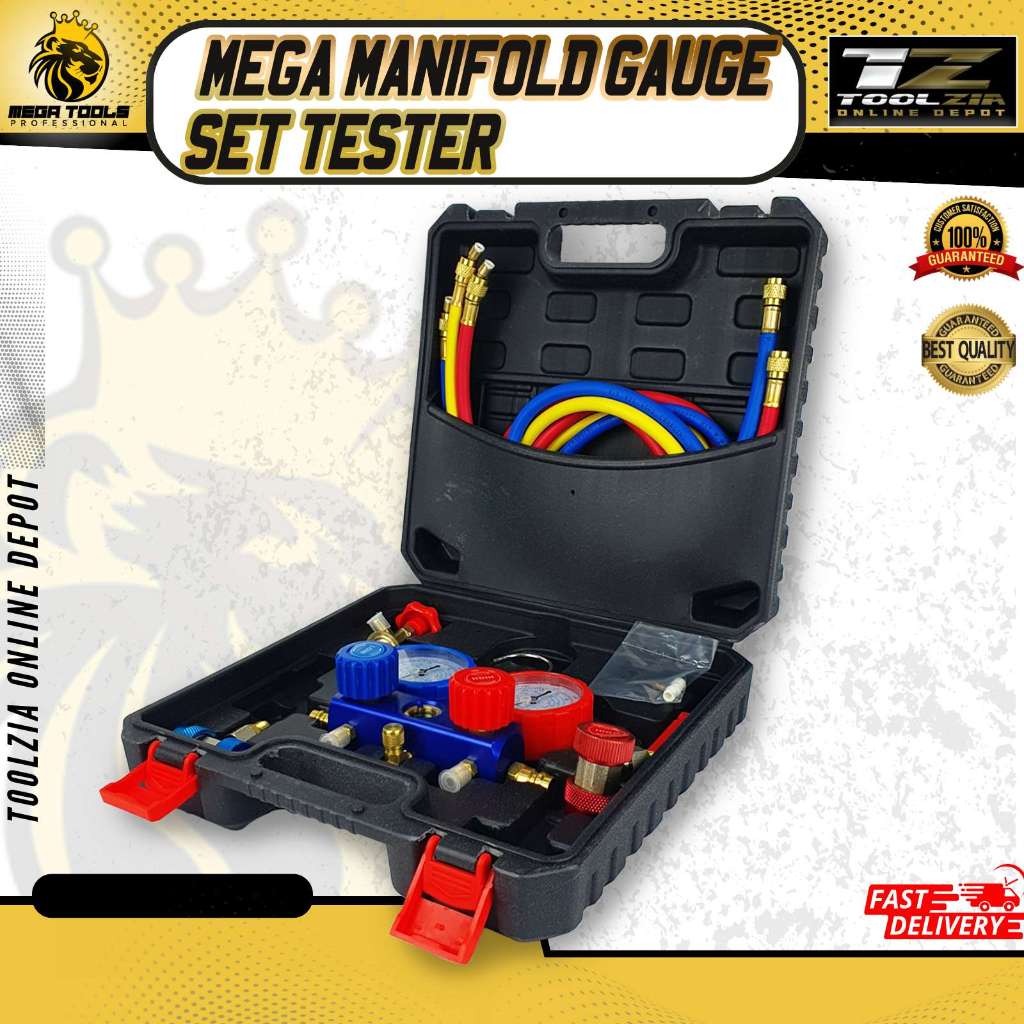 MEGA Testing Manifold Kit R134A | Shopee Philippines