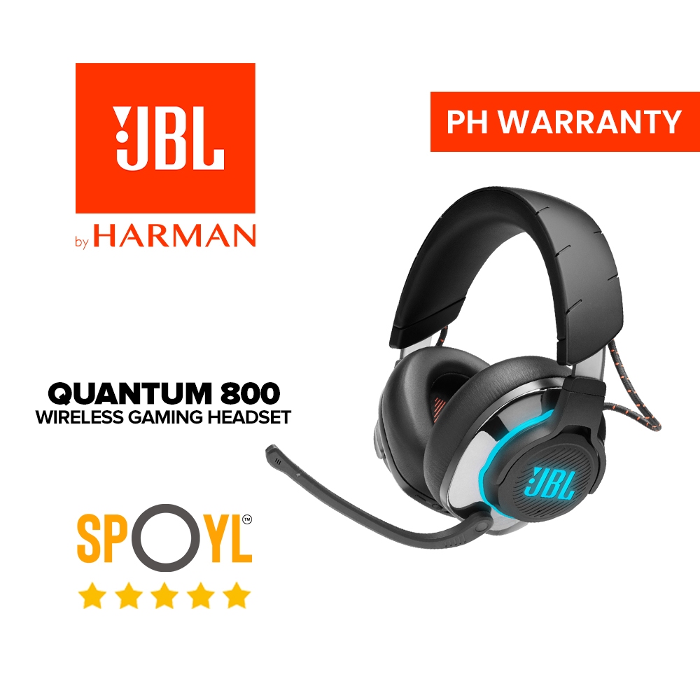JBL Quantum 800 Wireless Gaming Headset with Active Noise Cancelling ...