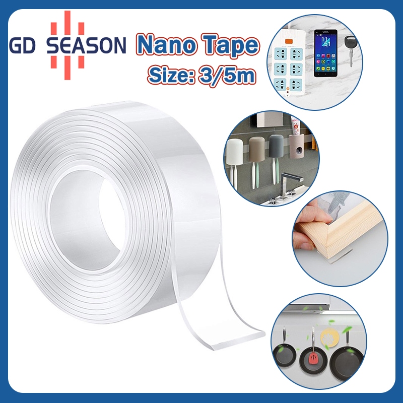 3 5 METER Nano Tape Double-Sided Multifunction Strongly Sticky Adhesive ...