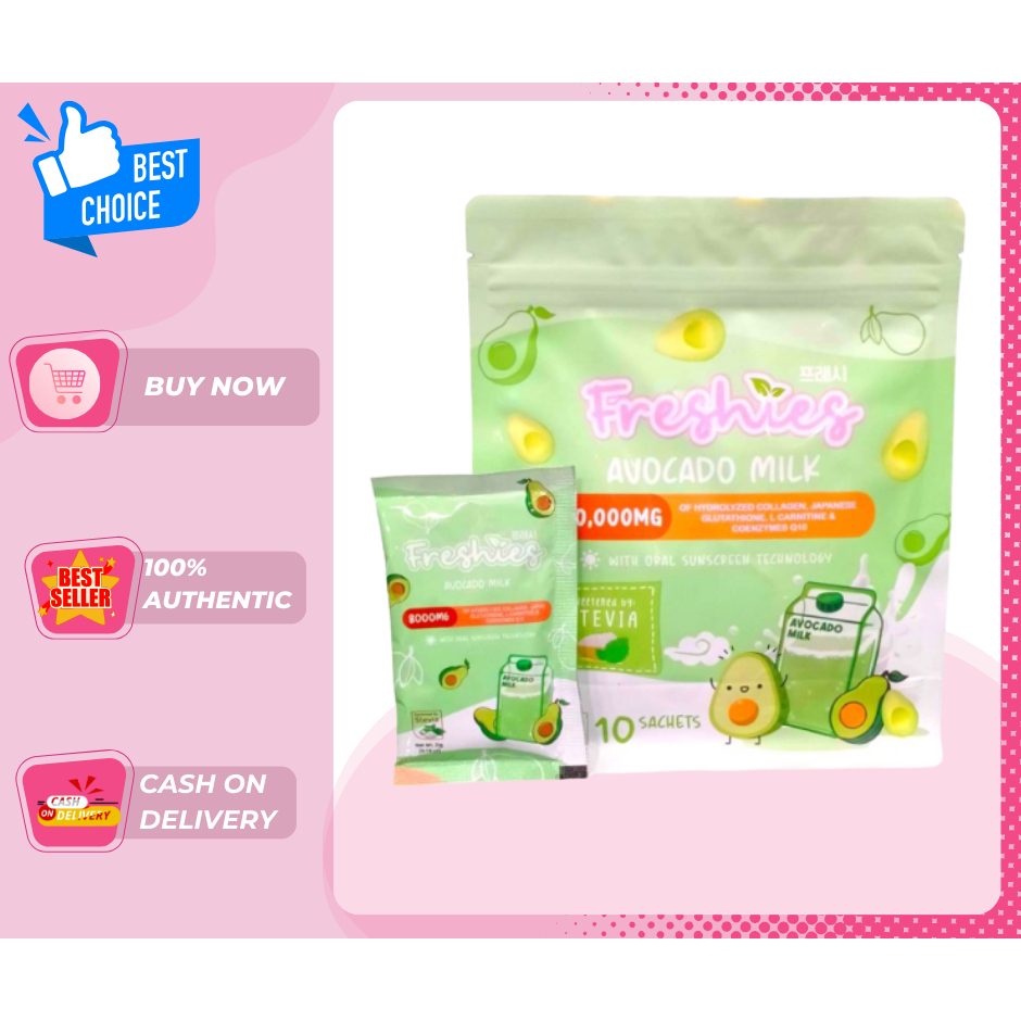 Freshies Avocado Milk Collagen Dietary Supplement Drink | Shopee ...