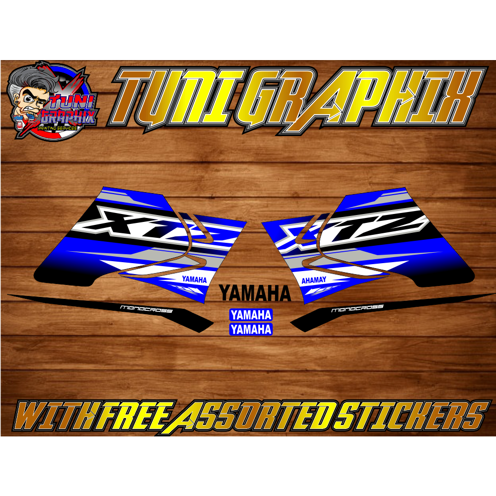Yamaha XTZ 125 Stock Sticker Decal 2022-23 Model | Shopee Philippines