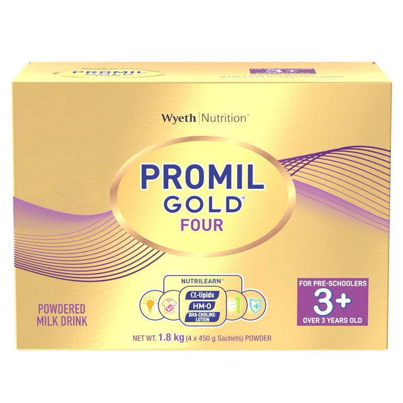 PROMIL GOLD FOUR Powdered Milk Drink for Over 3 years Old Box 1.8kg ...