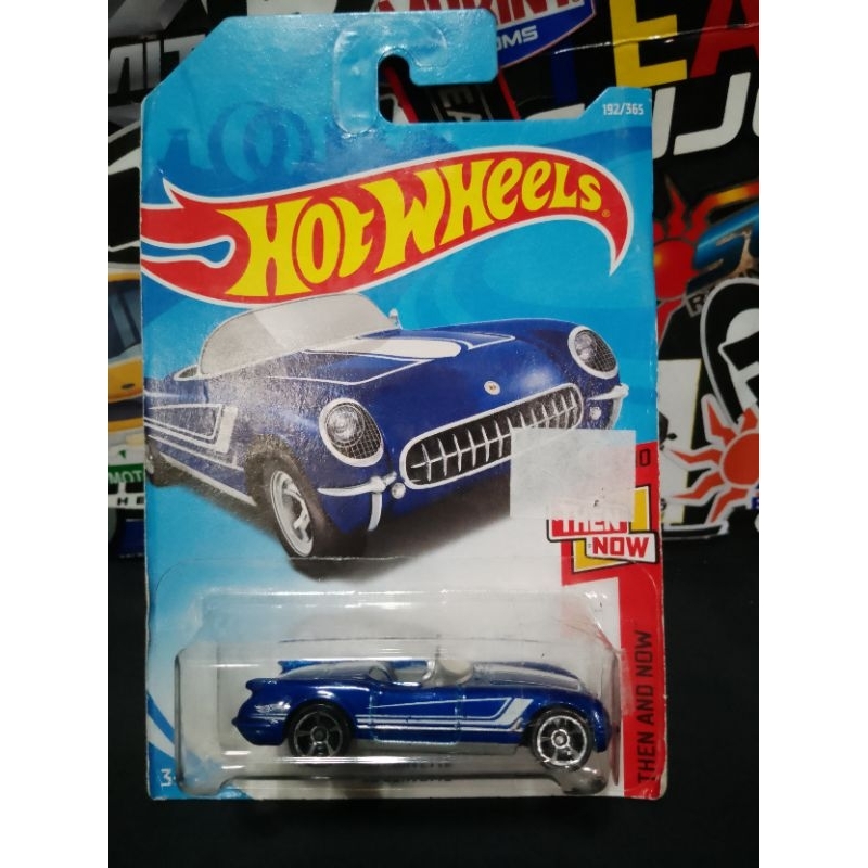 HOT WHEELS '55 CORVETTE ( OLD RELEASED/2017) | Shopee Philippines