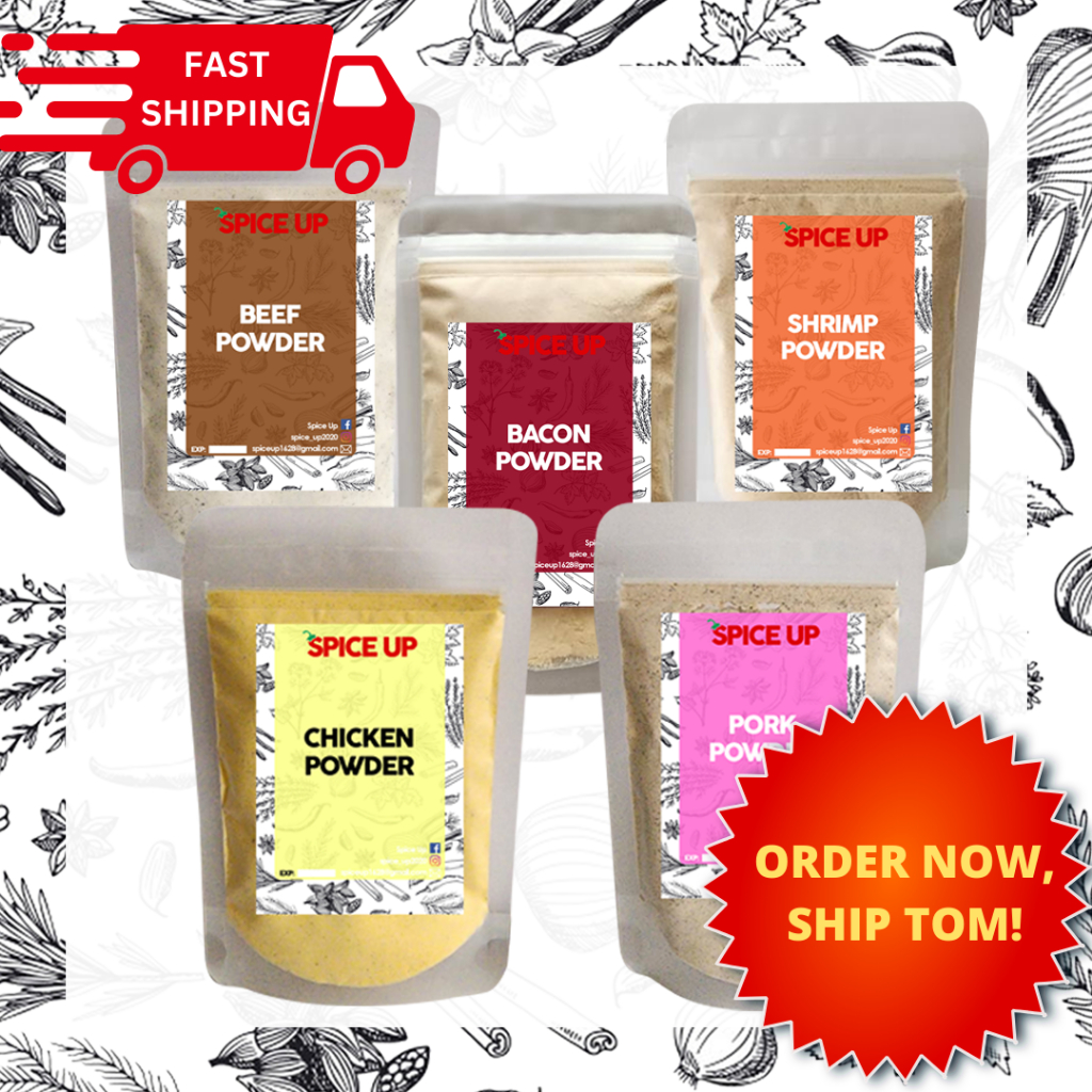 Chicken Powder, Pork Powder, Beef Powder, Shrimp Powder, Bacon Powder ...