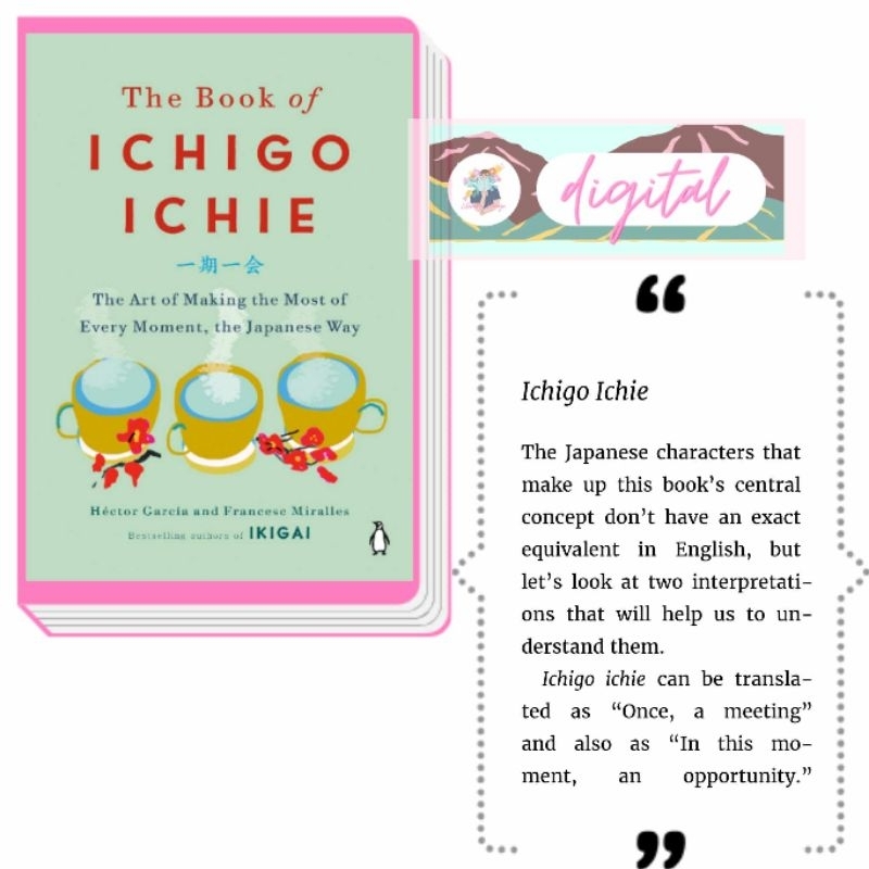 The Book Of Ichigo Ichie Hector Garcia | Shopee Philippines