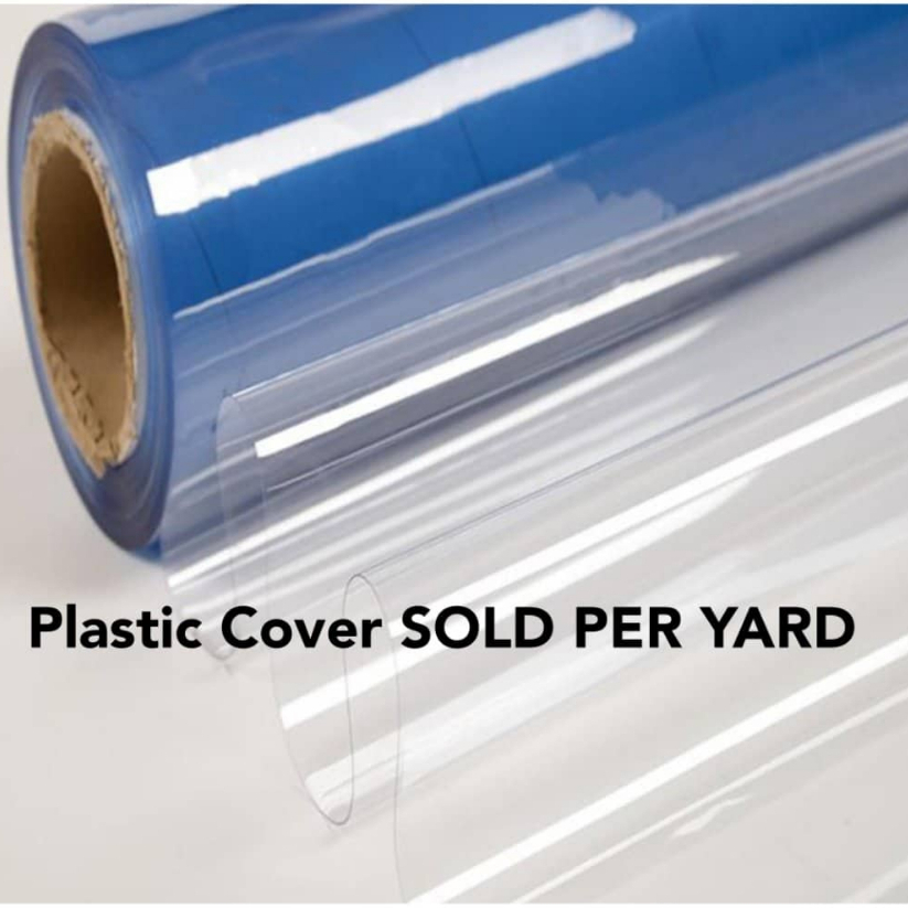 BOOK NOTEBOOK COVER CLEAR PLASTIC COVER HARD-TYPE (SOLD PER YARD) 1yard ...