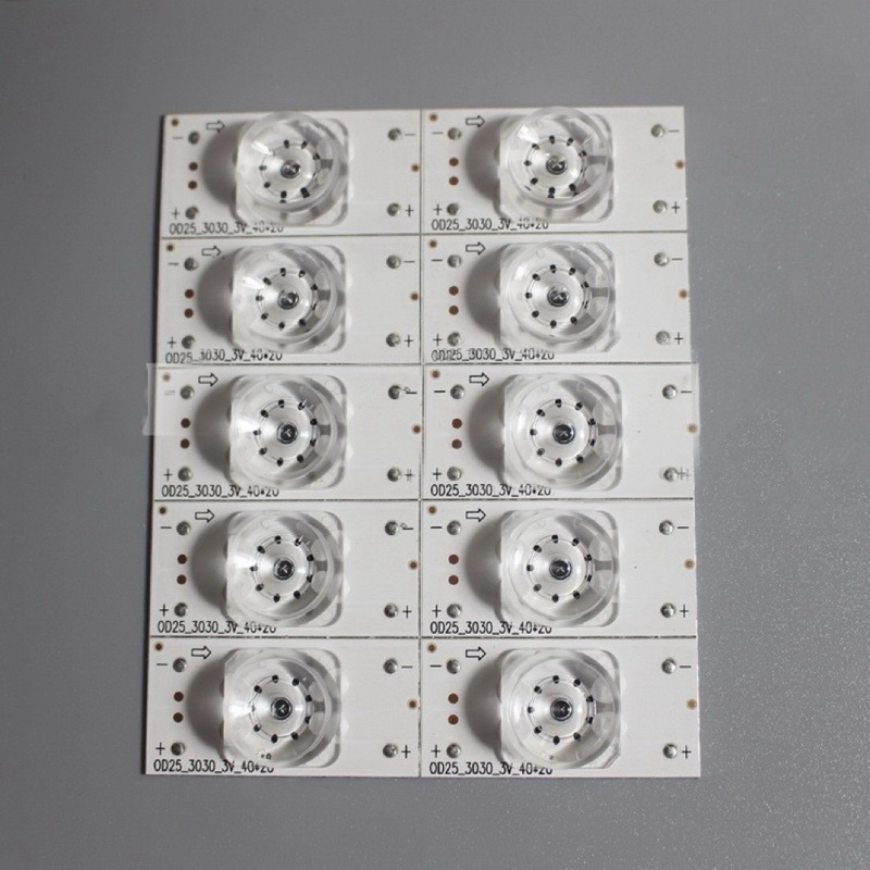 20pcs/bag Aluminum substrate 3V/6V LED concave-convex mirror general ...