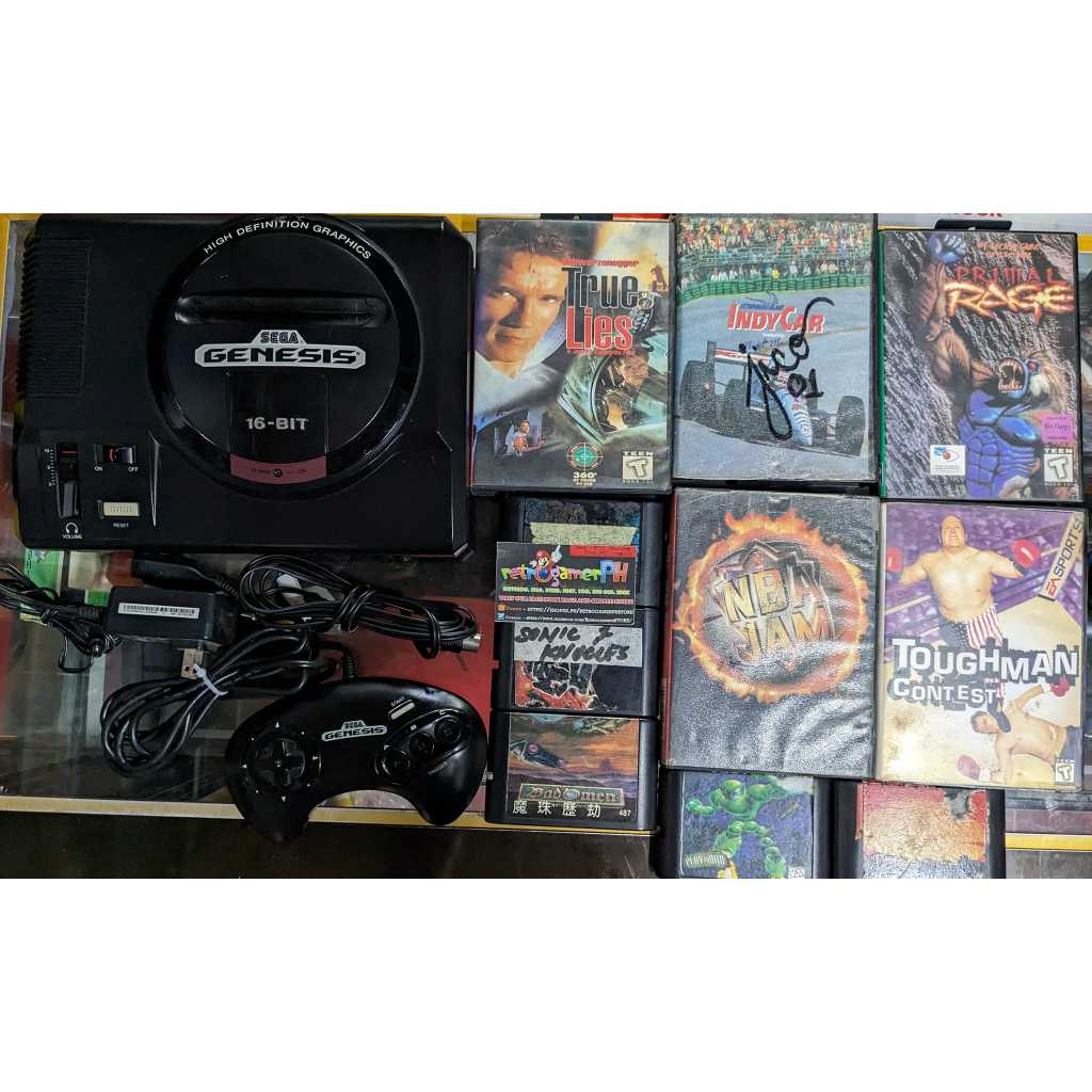 Original Sega Genesis (Model 1) Console Bundle | Shopee Philippines