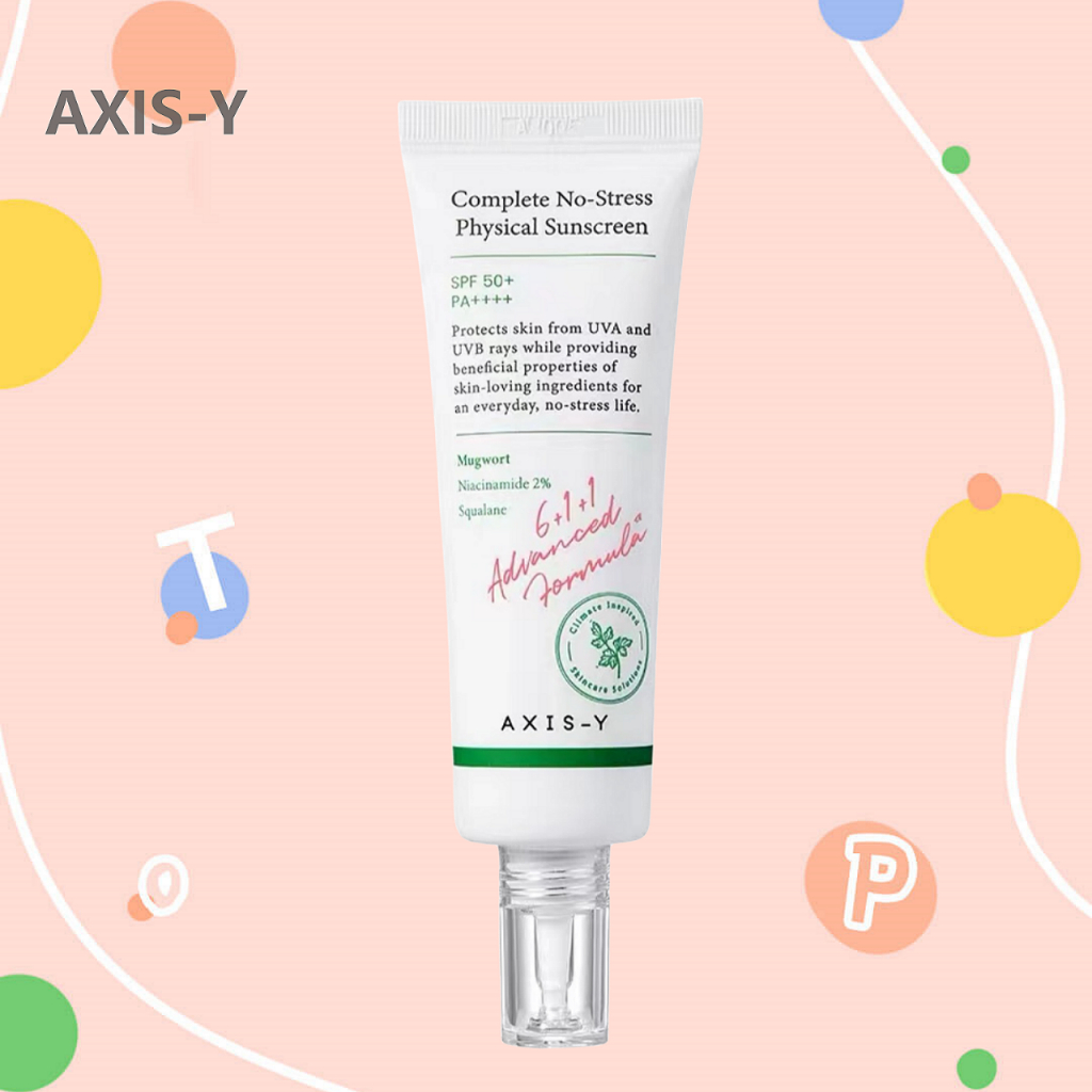 AXIS-Y Complete No-Stress Physical Sunscreen SPF50+ PA++++ 50ml v3 ...