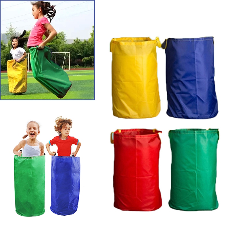 Potato Sack Race Bags Lawn Backyard Jumping Bag for Outdoor Party Games ...