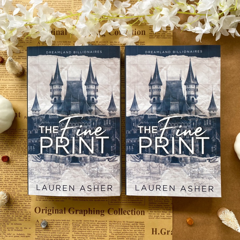 The Fine Print (ORIGINAL UK and US COPY) by Lauren Asher | Shopee ...