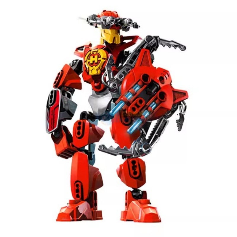 Warrior Soldiers Bionicle Hero Factory Surge Evo Stringer Robot Figures ...