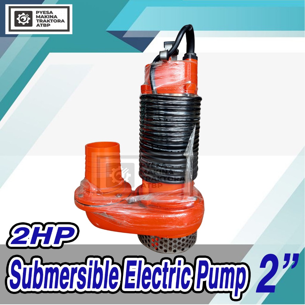 Submersible Pump Single Phase (SH212) Original 2HP 2" High Head by ...