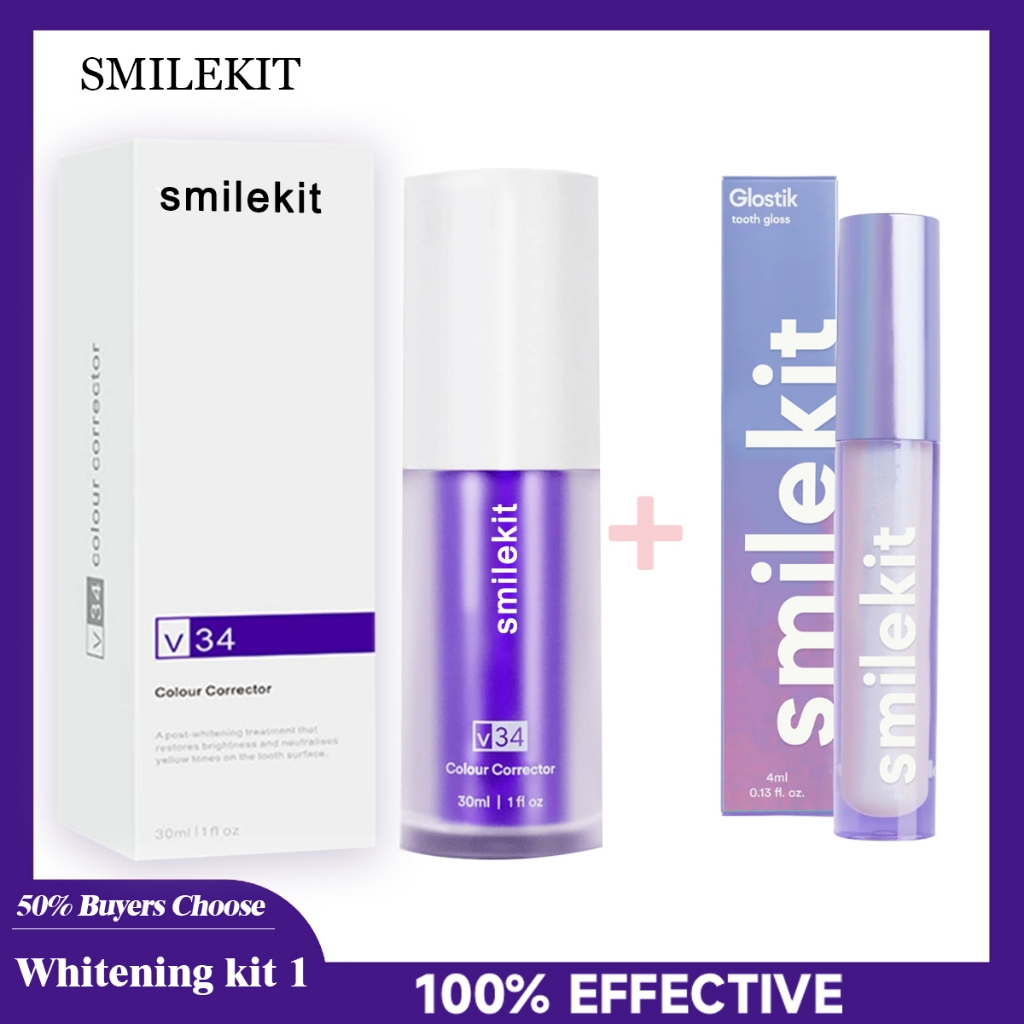 SMILEKIT Teeth Whitening V34 Colour Corrector, Toothpaste Sensitive ... SMILEKIT Teeth Whitening V34 Colour Corrector, Toothpaste Sensitive ...