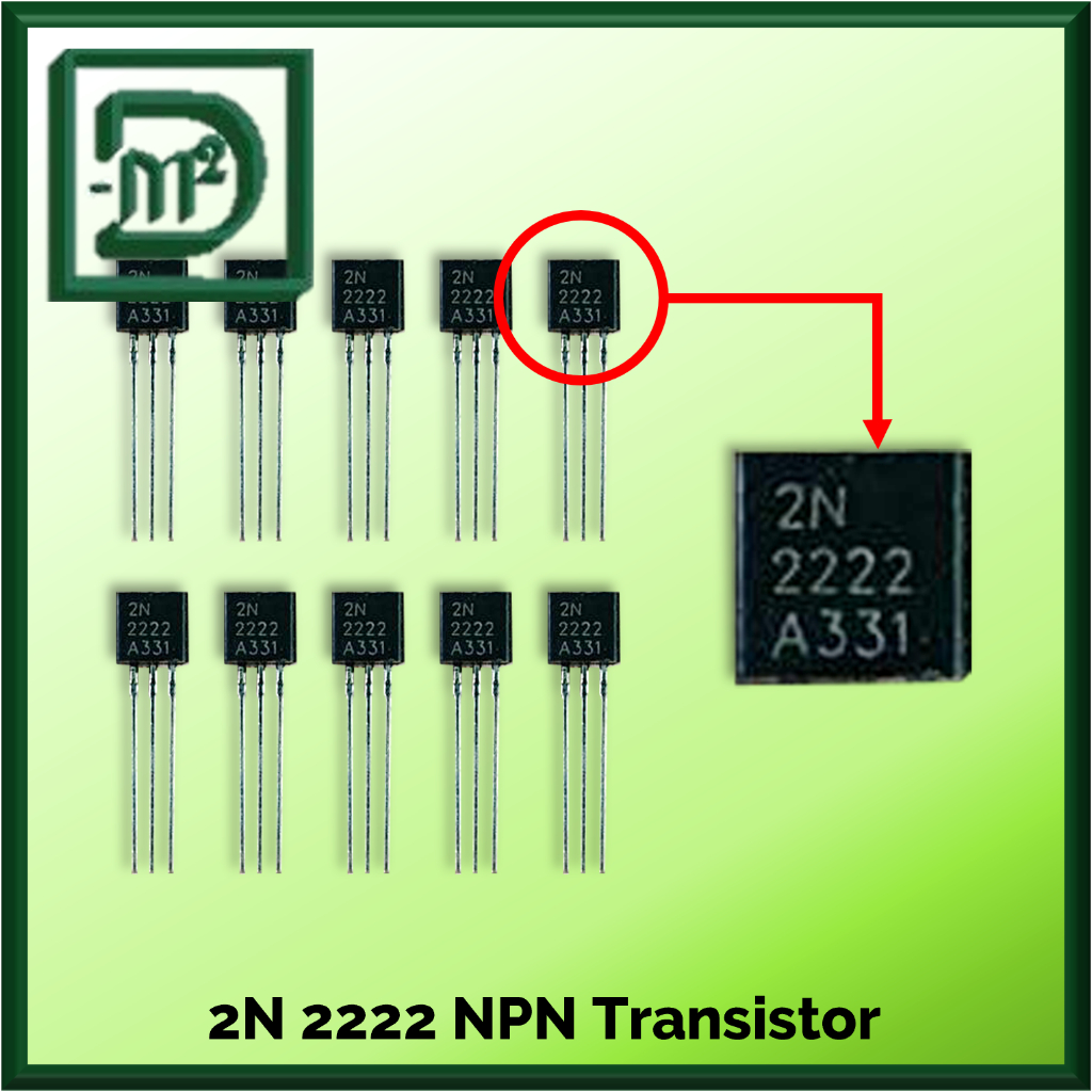 2N 2222 NPN Transistor (10pcs-20pcs) | Shopee Philippines