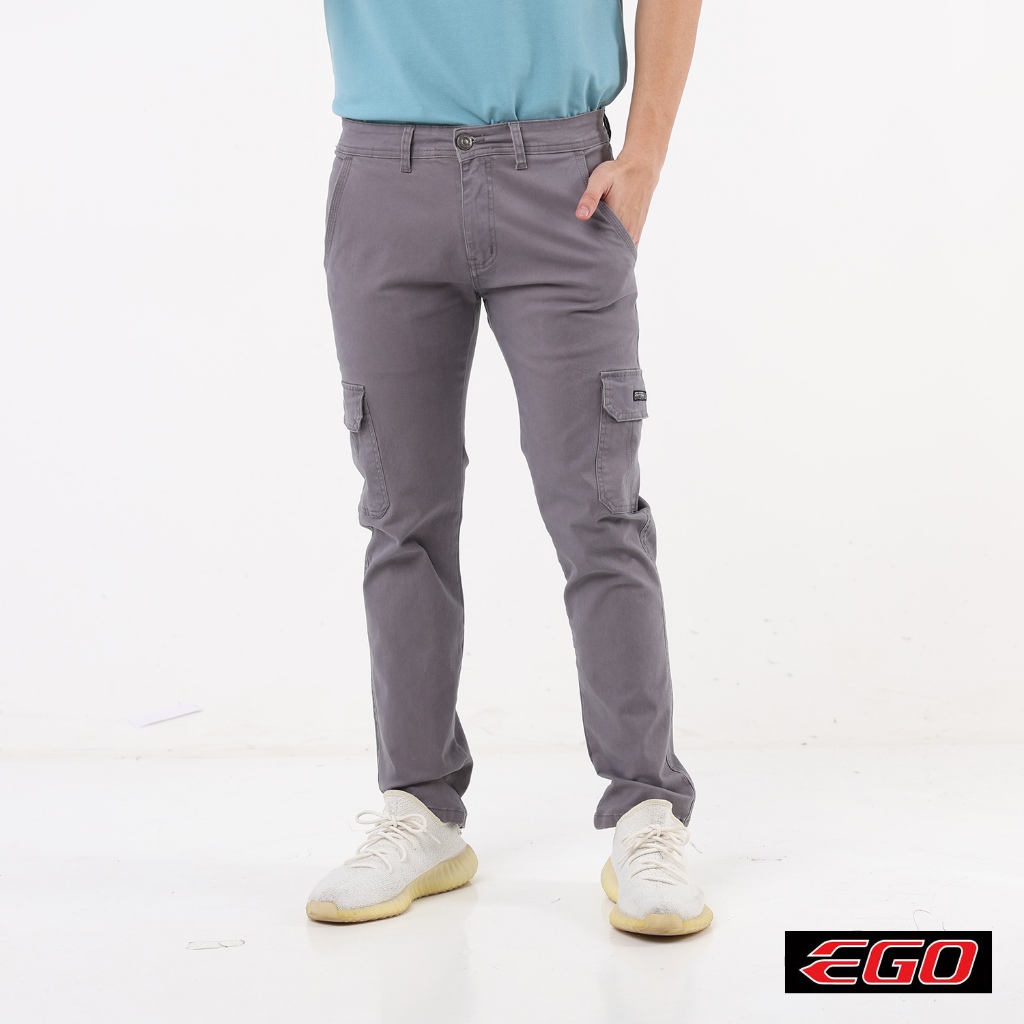 Ego Slim Tapered Cargo Pants EMB02-0072 | Shopee Philippines