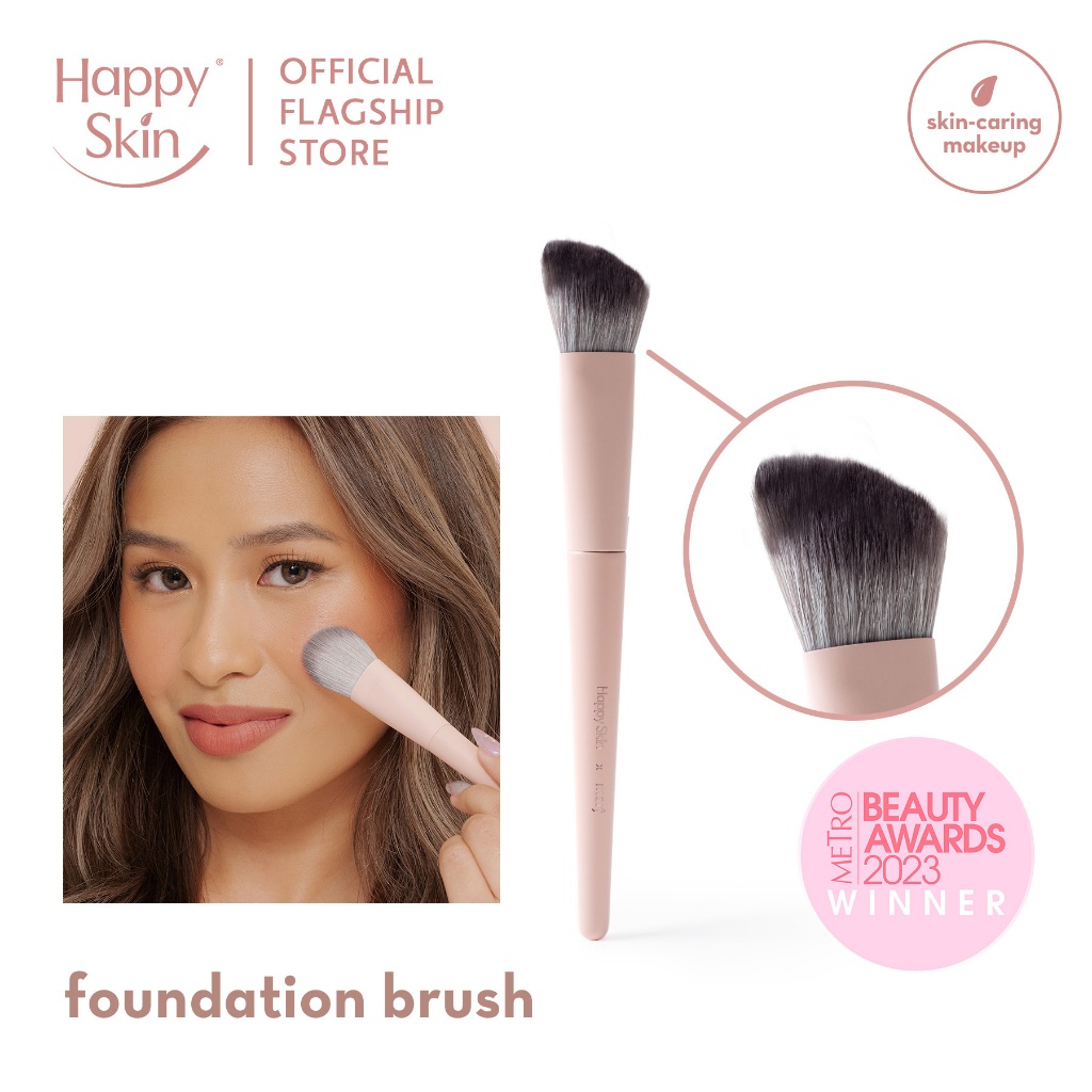 Happy Skin x Marj Foundation Brush | Shopee Philippines