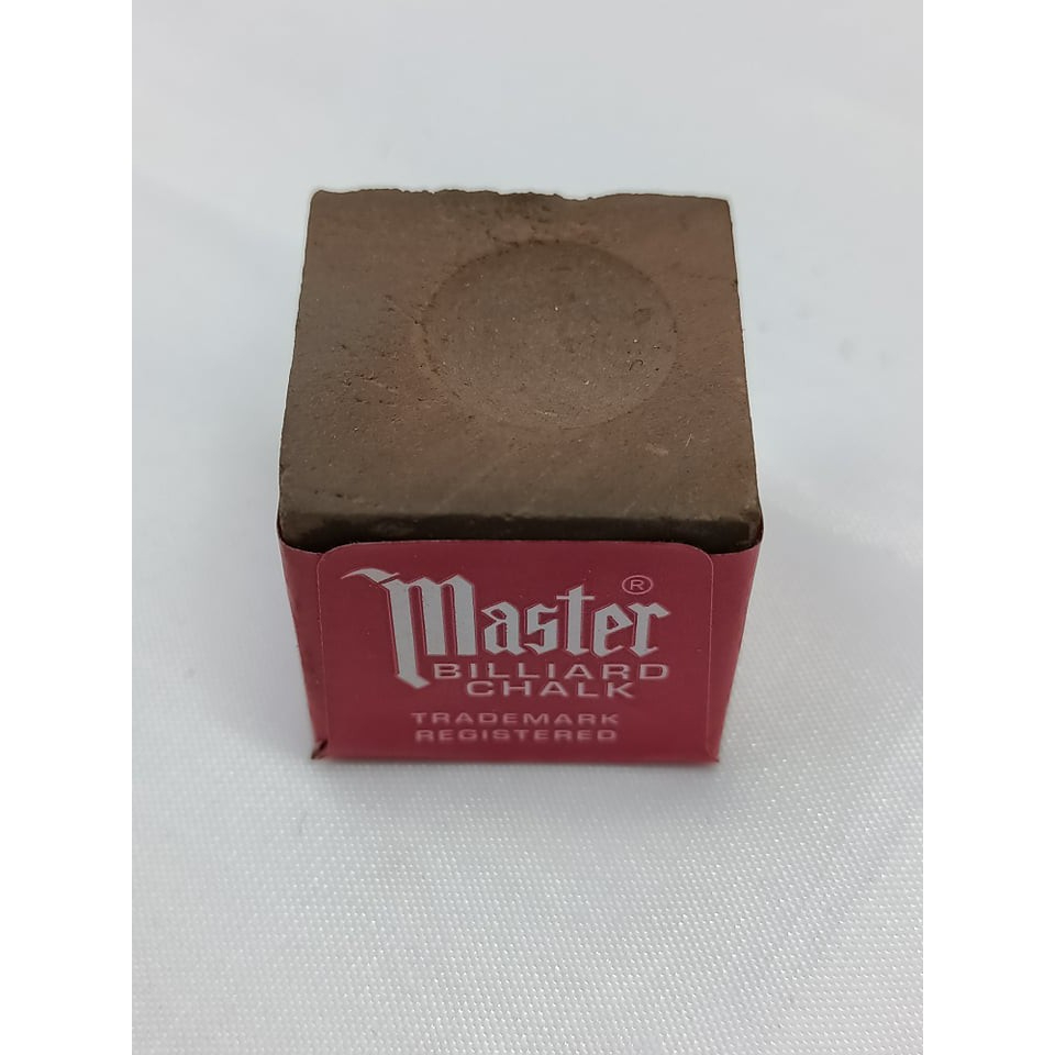 buy 6pcs get 6pcs Billiard Master Chalk Brown with Flag / billiard ...
