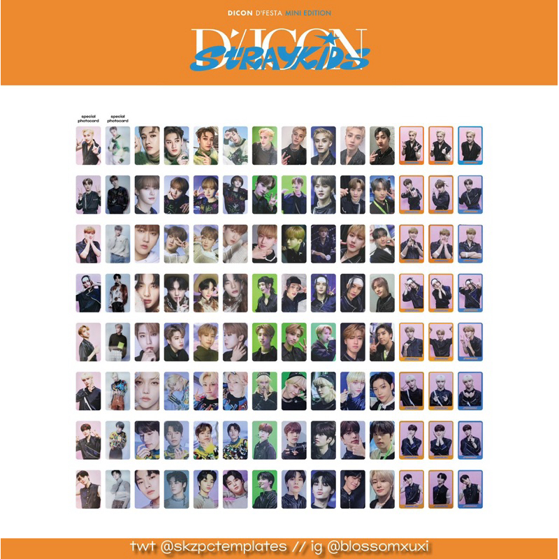 Straykids Dicon 102 Dfesta Official Photocards | Shopee Philippines