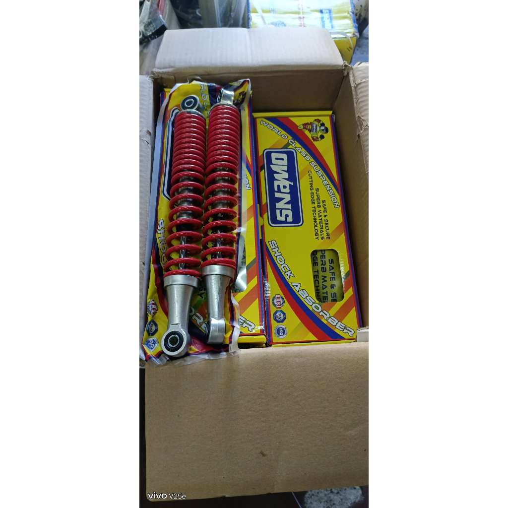 COD SHOCK REAR WAVE XRM / CB 110/CB125 ( 345MM SET ) | Shopee Philippines