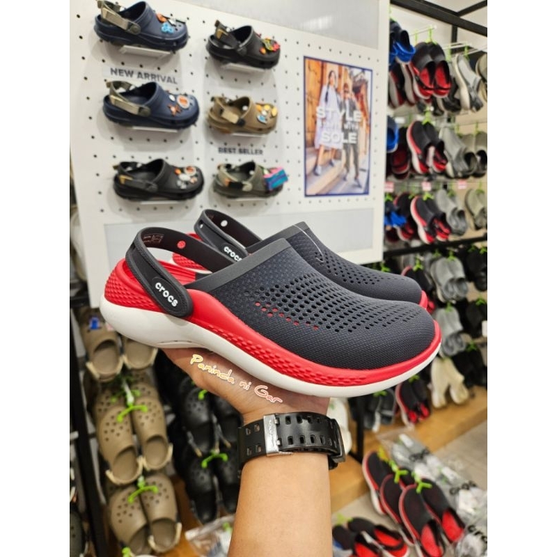 Original Crocs Literide 360 Clog - Navy Pepper | Shopee Philippines