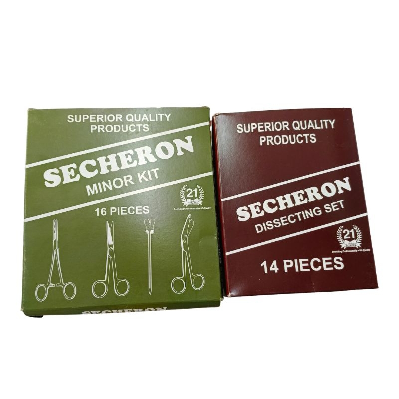 Secheron Minor Kit/Dissecting Set (14 pcs, 16pcs) | Shopee Philippines