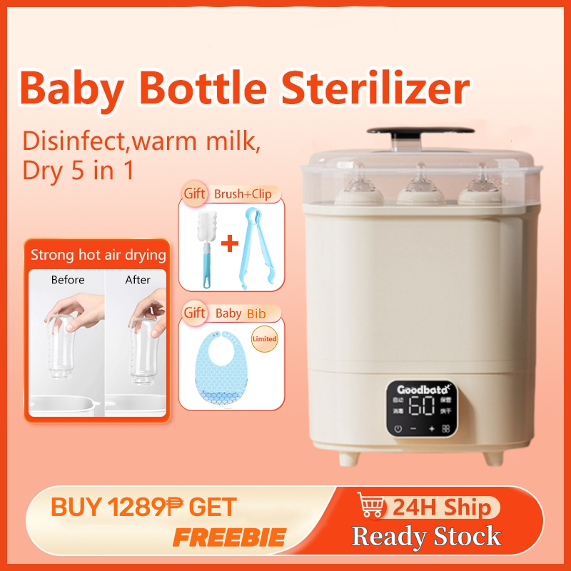 Goodbata 5 In1 Baby Bottle Sterilizer And Dryer Large Capacity Milk ...