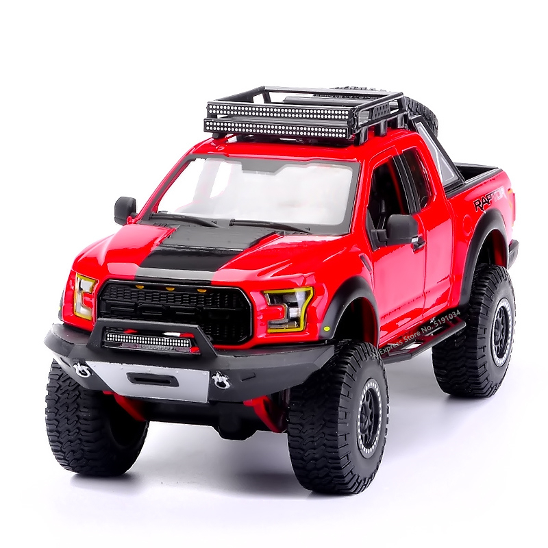 Ford Raptor F150 1/28 Off-Road Tuning Vehicles, Die Cast Metal Vehicles ...