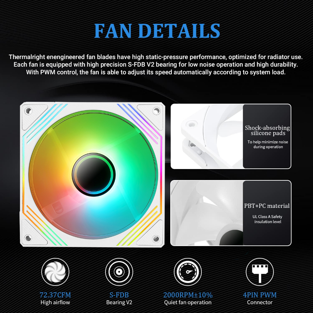 Inplay Seaview 240/360 AIO Liquid Cooler ARGB 4Pin Heatsink AIO Liquid ...