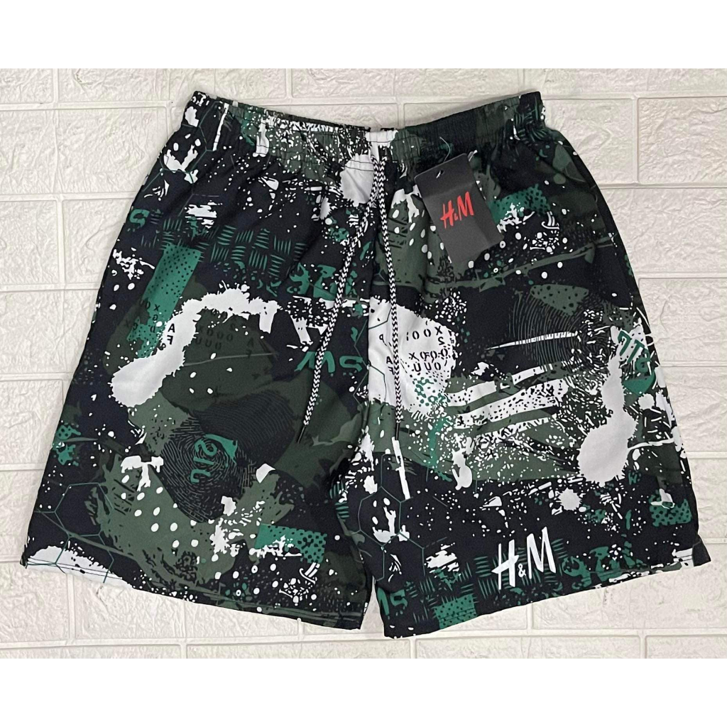 Men's Summer Taslan short free size (triangle) | Shopee Philippines