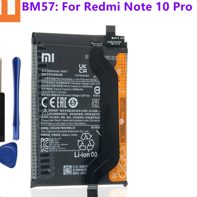 For Xiaomi POCO X3 GT , POCO M3 PRO Xiaomi Redmi Note 10 Pro Original ...