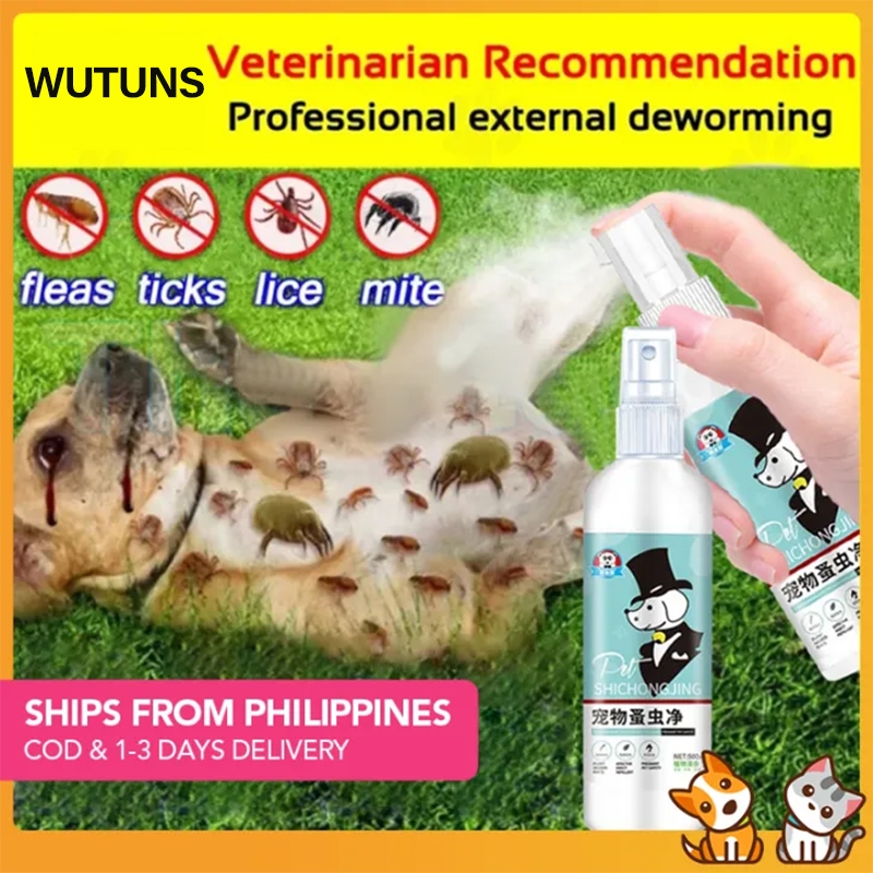Tick and Flea Spray Anti Tick Garapata Flea Pulgas & Lice Kuto Tick ...