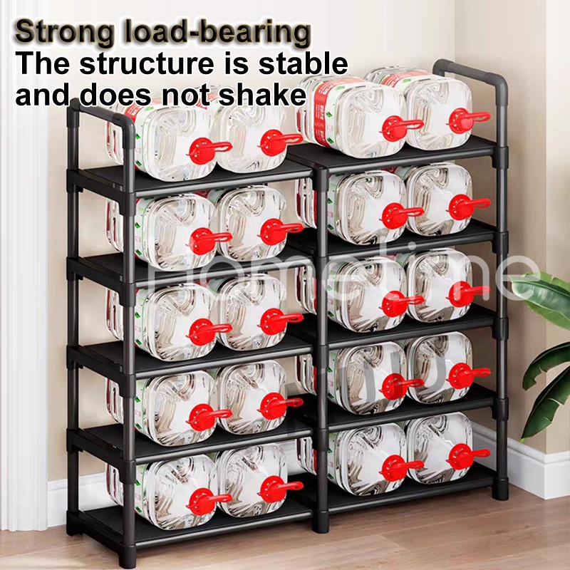 4/5/6/7/8-Layer Shoe Rack Organizer Home Storage Rack Stockable Shoes ...