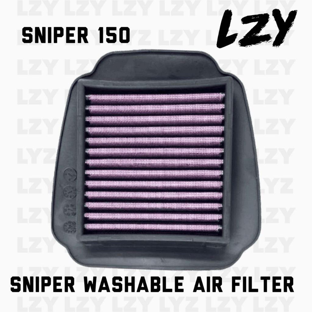 LZY Yamaha Sniper 135/150 Washable Air Filter High Flow Performance ...