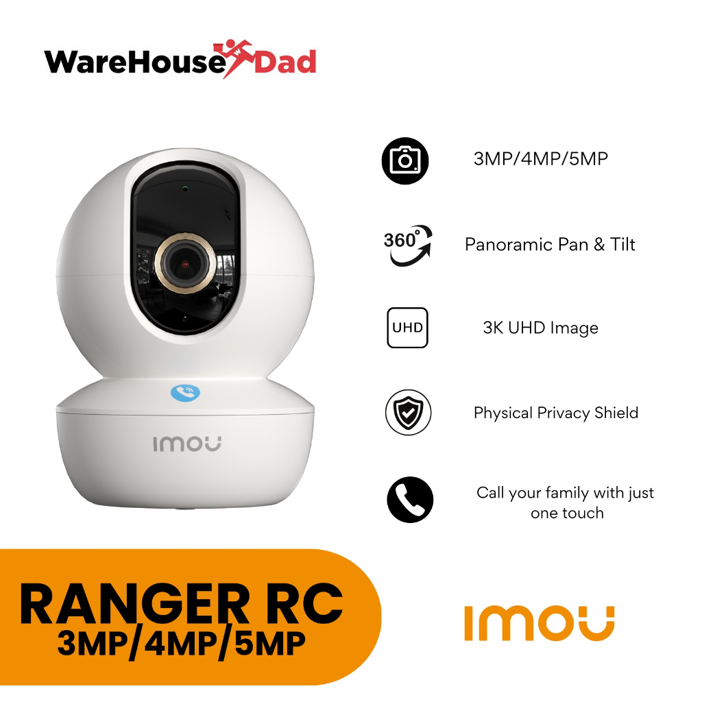 Imou Ranger RC Indoor Security Camera | Shopee Philippines