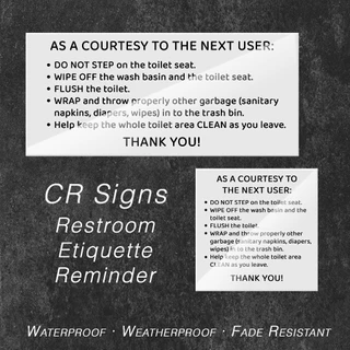 Shop comfort room signage for Sale on Shopee Philippines