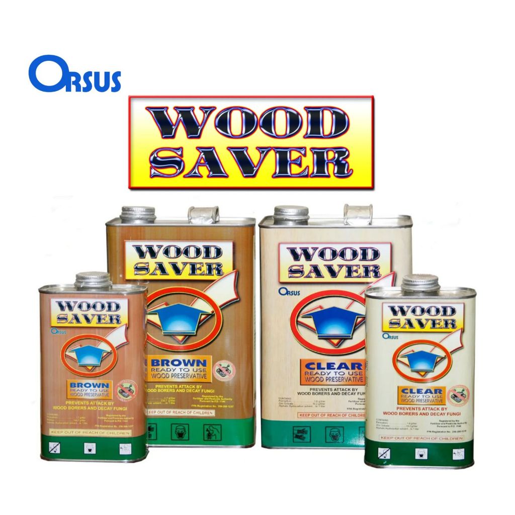 Wood Saver Wood Preservatives Clear/Brown Liter Anti Anay Bukbok Decay ...