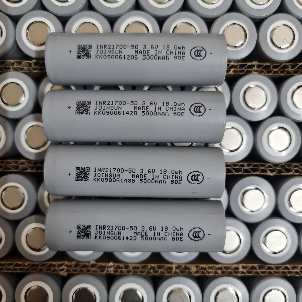 Joinsun 21700 5500mah 4500mAh 10A Battery Lithium Ion li ion Cell Grade ...