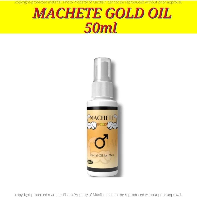 Machete GOLD 1 bottle (sagot aa problema ng mga lalaki) | Shopee ...