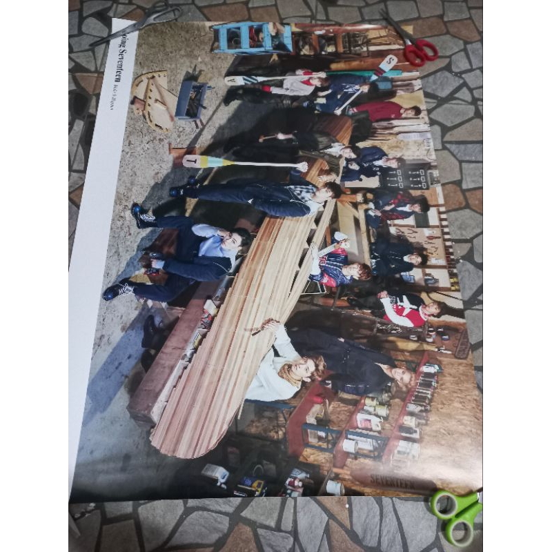 SEVENTEEN SVT OFFICIAL OLD ALBUM POSTERS (GOING SVT, AL1, HENGGARAE ...