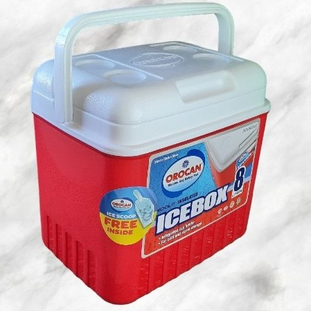 ICE BOX | 8L. OROCAN ICE COOLER with free ice cooper No.9208 | Shopee ...