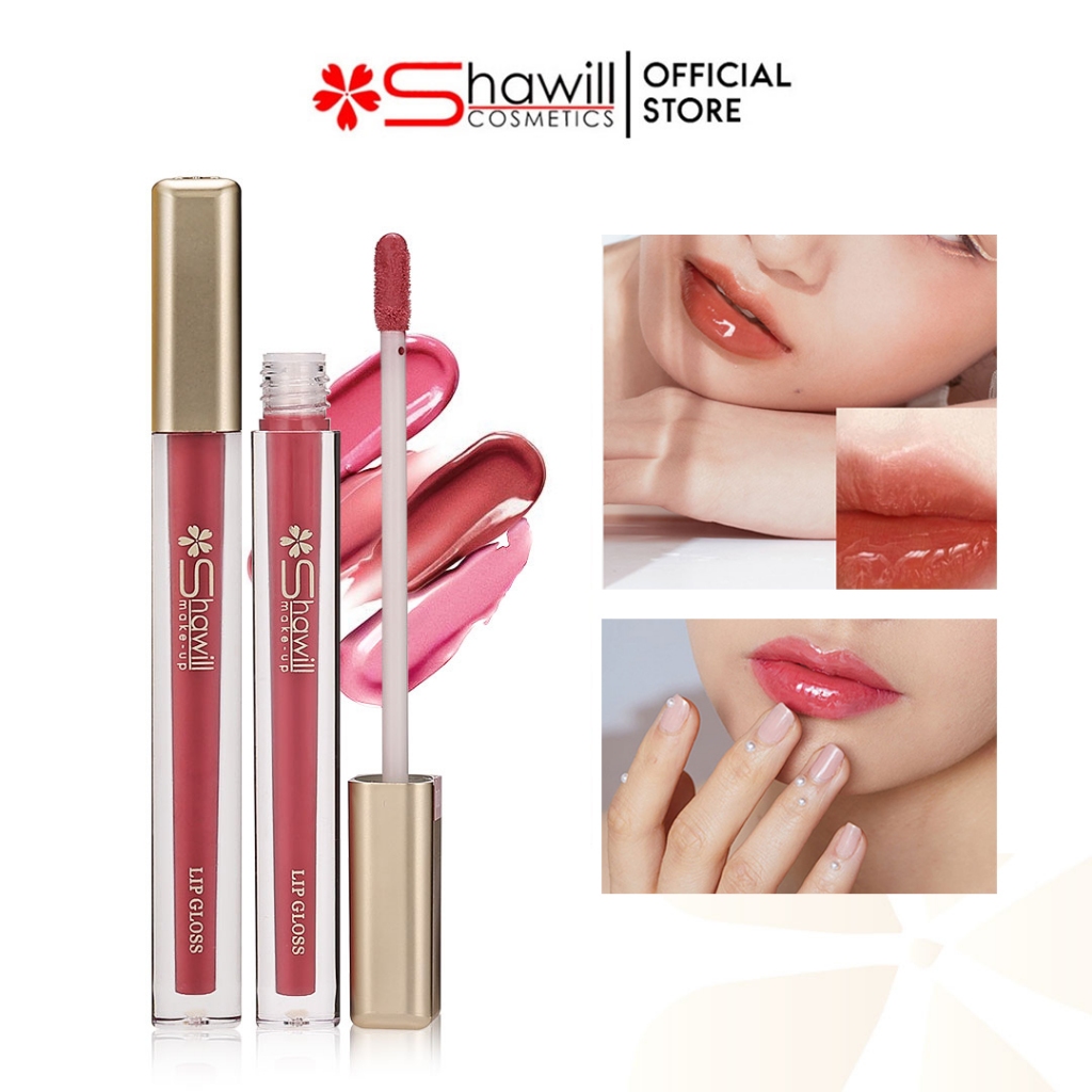 Shawill Soft Velvet Lip Gloss Matte&Shine Long Lasting Transfer-proof ...