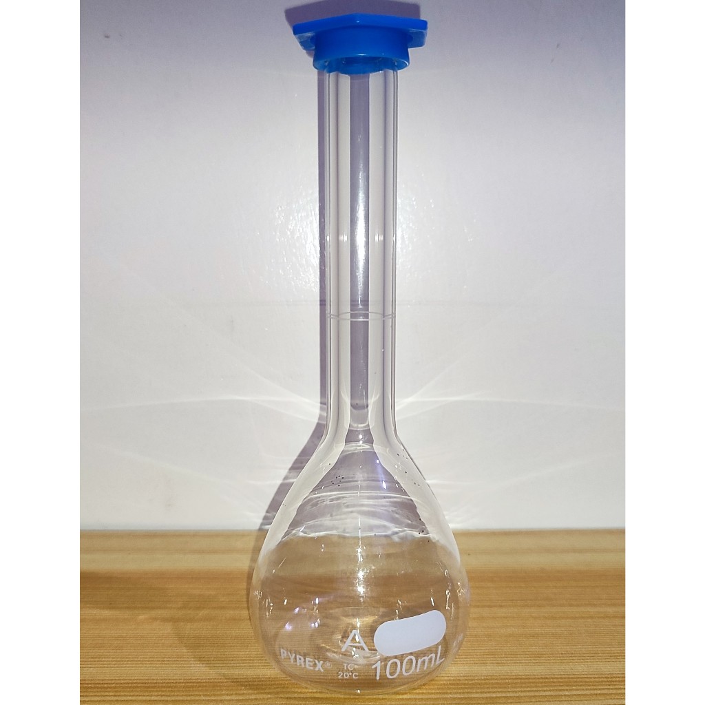 100mL PYREX Volumetric Flask, Glass | Shopee Philippines